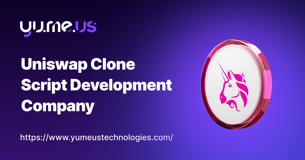 Uniswap Clone Script | Future-rich Defi Platform Solution!